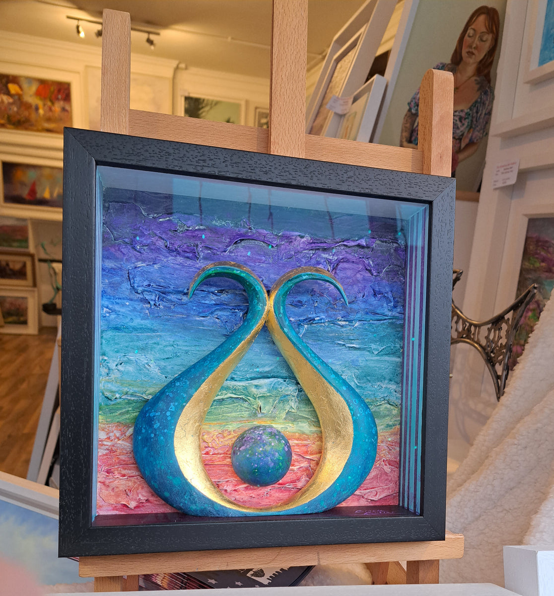 "Turquoise" from The Prayer Cycle Series – The Kilkenny Art Gallery