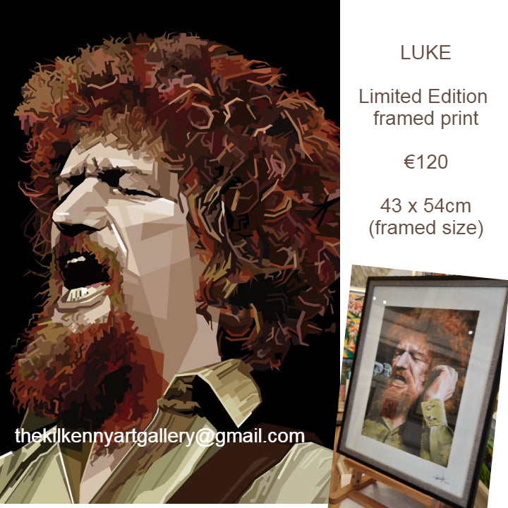 Luke Kelly by Pat Purcell – The Kilkenny Art Gallery